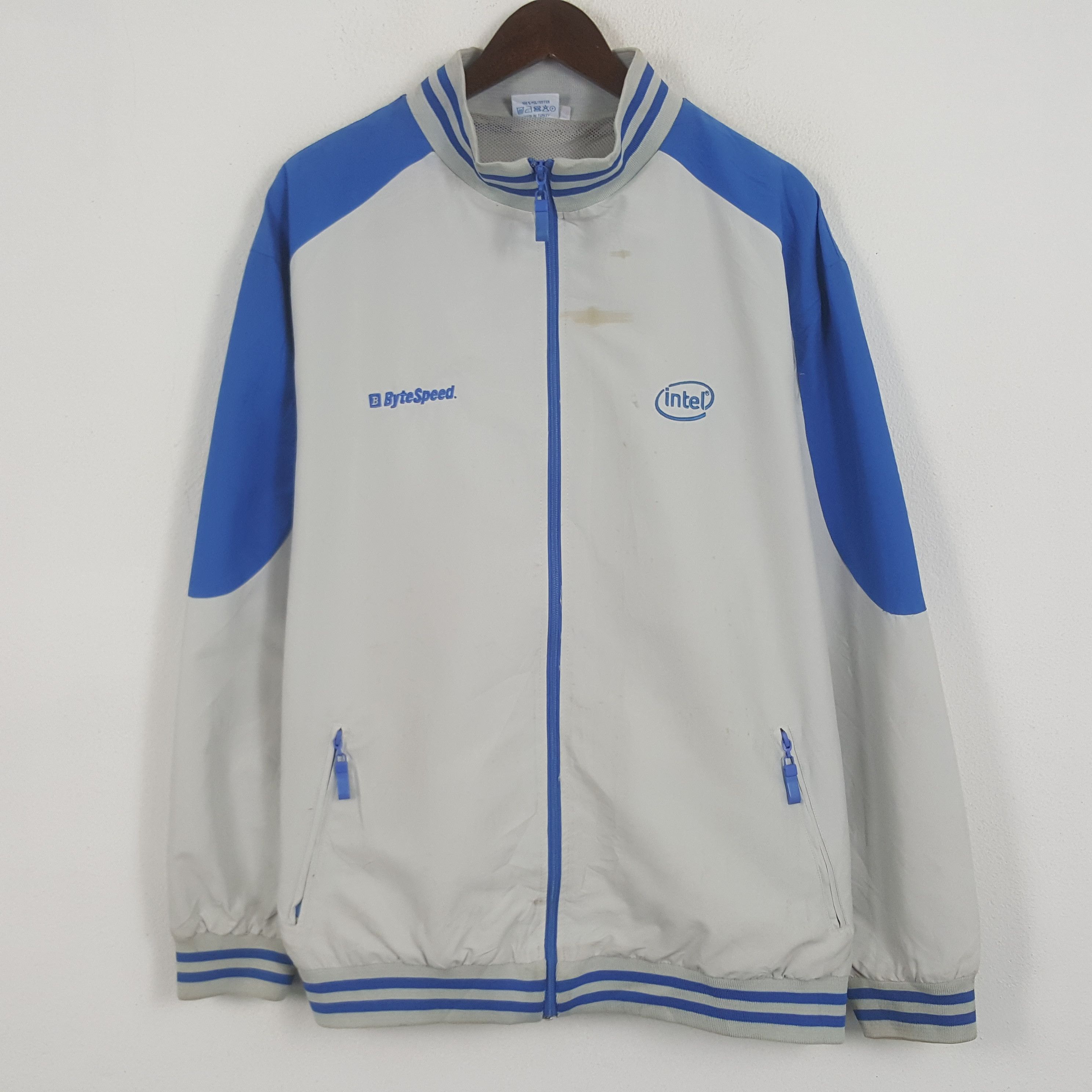 Japanese Brand × Vintage Vintage Intel Zipper Jacket | Grailed