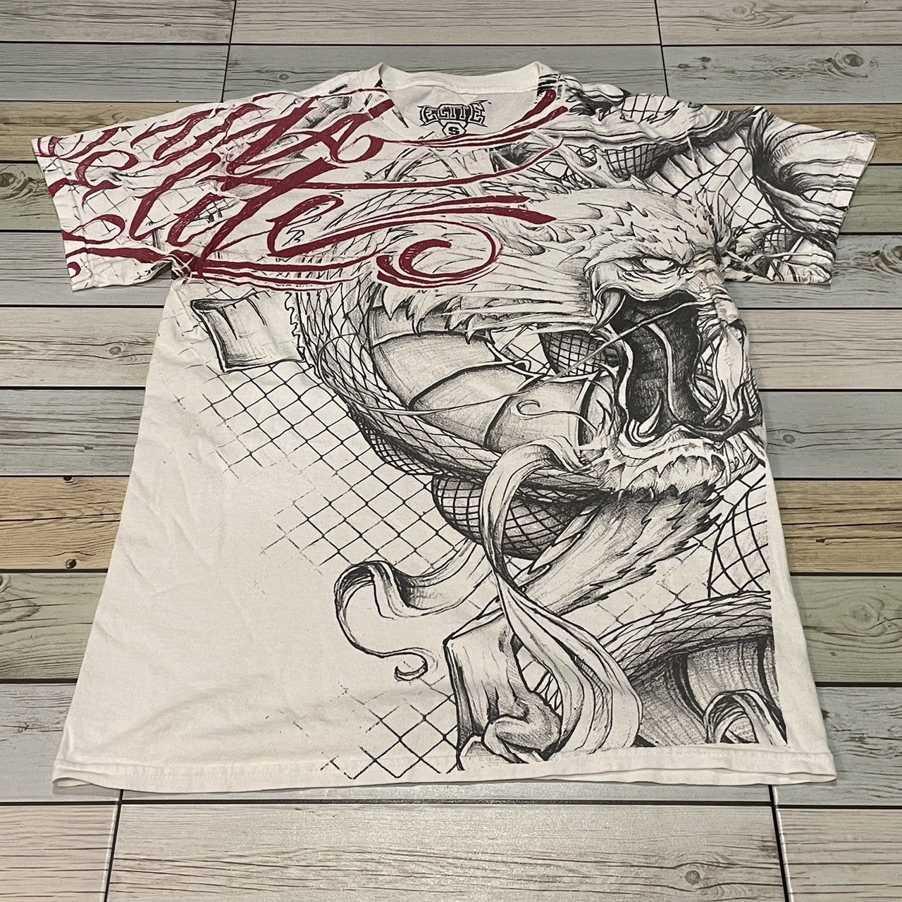 Affliction × Ed Hardy × Streetwear Rare Mma Elite Y2K Affliction Style ...