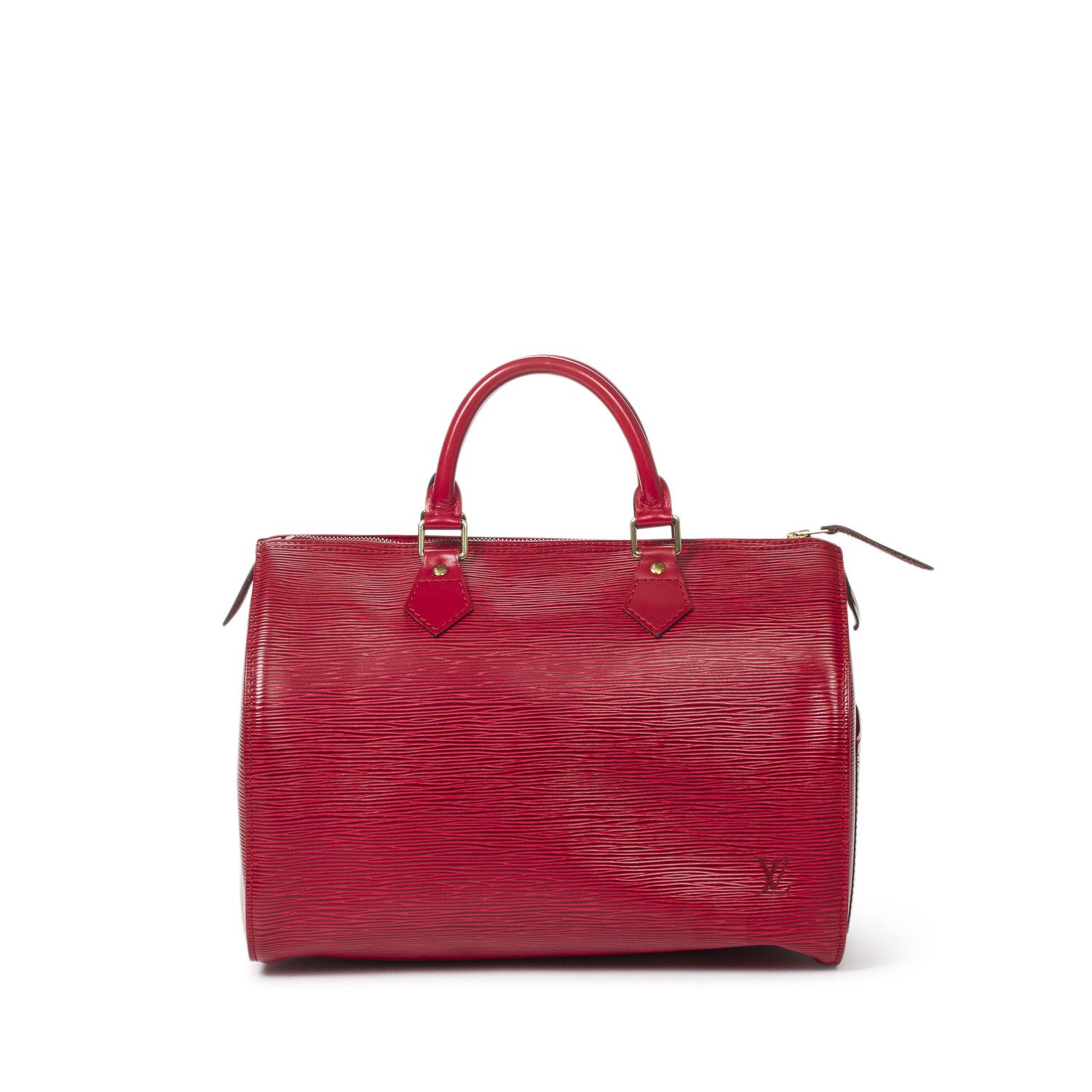 Louis Vuitton Speedy 30 30 in Red Epi | Grailed