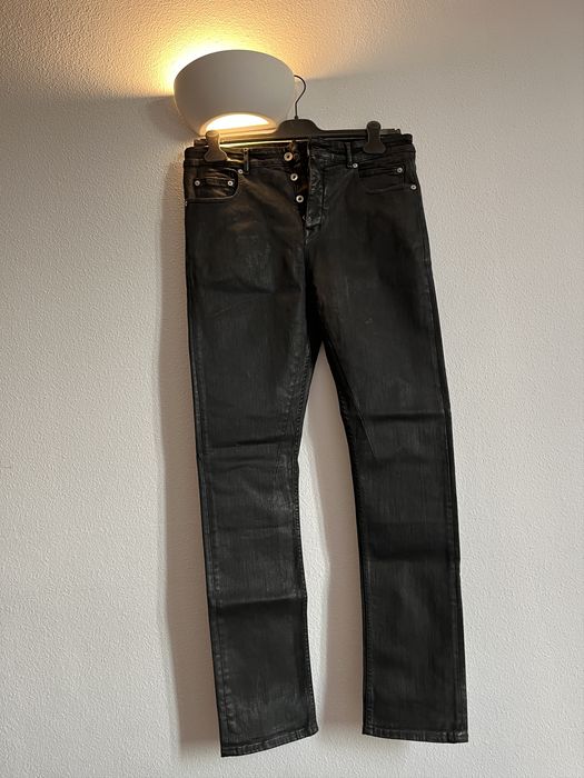 Rick Owens Rick Owens DRKSHDW Detroit Cut Waxed Jeans Playboi Carti ...