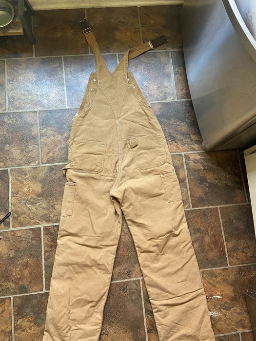 Carhartt Heavy Duty Beige Carhartt Overalls | Grailed