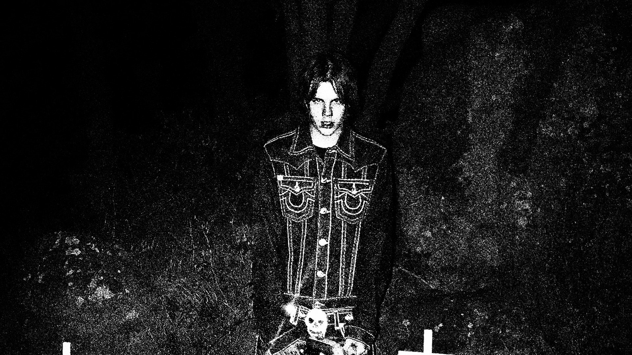 Goth Money SEMATARY HAUNTED MOUND REAPERS LOGO BEANIE BLACK NEW | Grailed