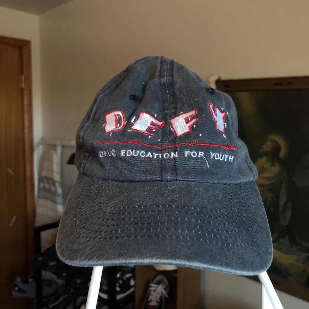 D.A.R.E Vintage 1990s DEFY Drug Education For Kids Logo Baseball Hat ...