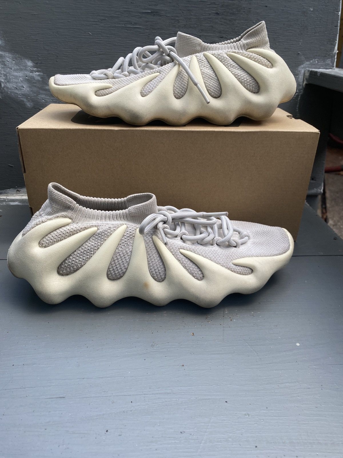 Adidas Yeezy 450 “Cloud White” | Grailed