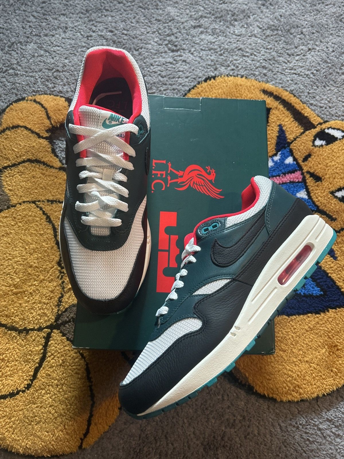 Nike Nike Air Max 1 PRM Lebron James Liverpool F.C. Third Kit | Grailed