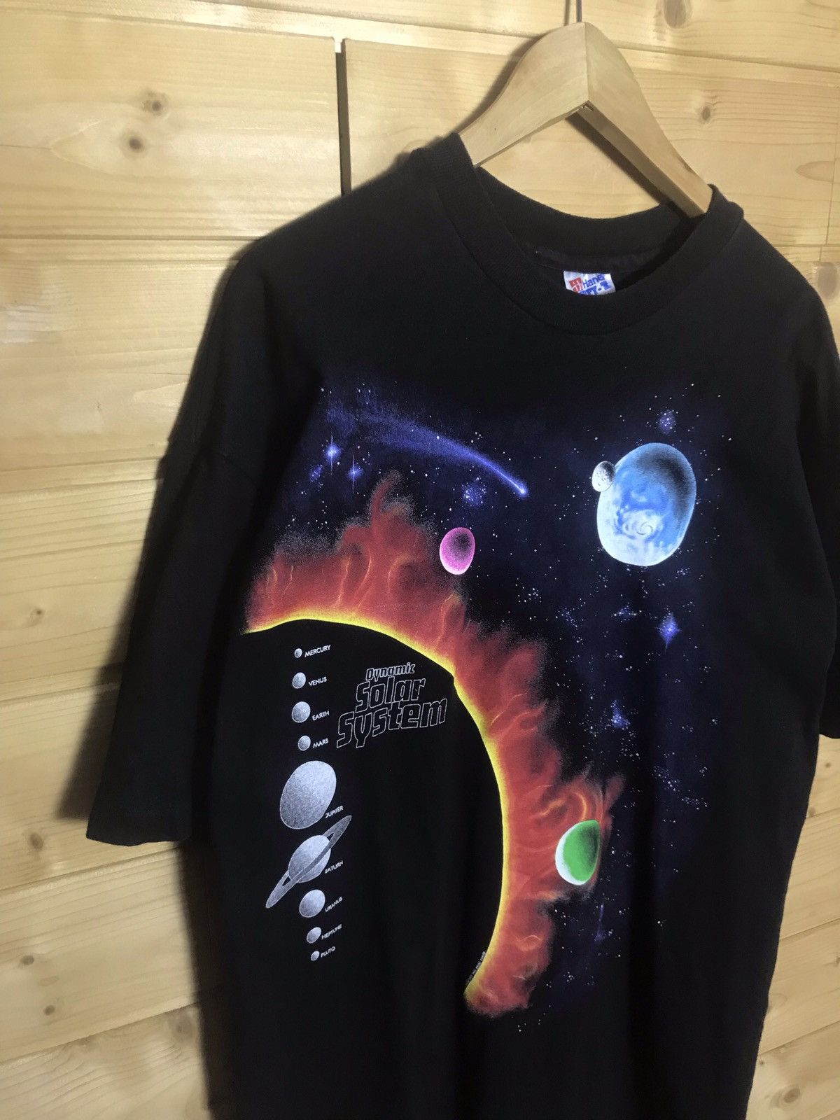 Vintage 1990 Vintage 90s Dynamic Solar System single stitch t-shirt ...