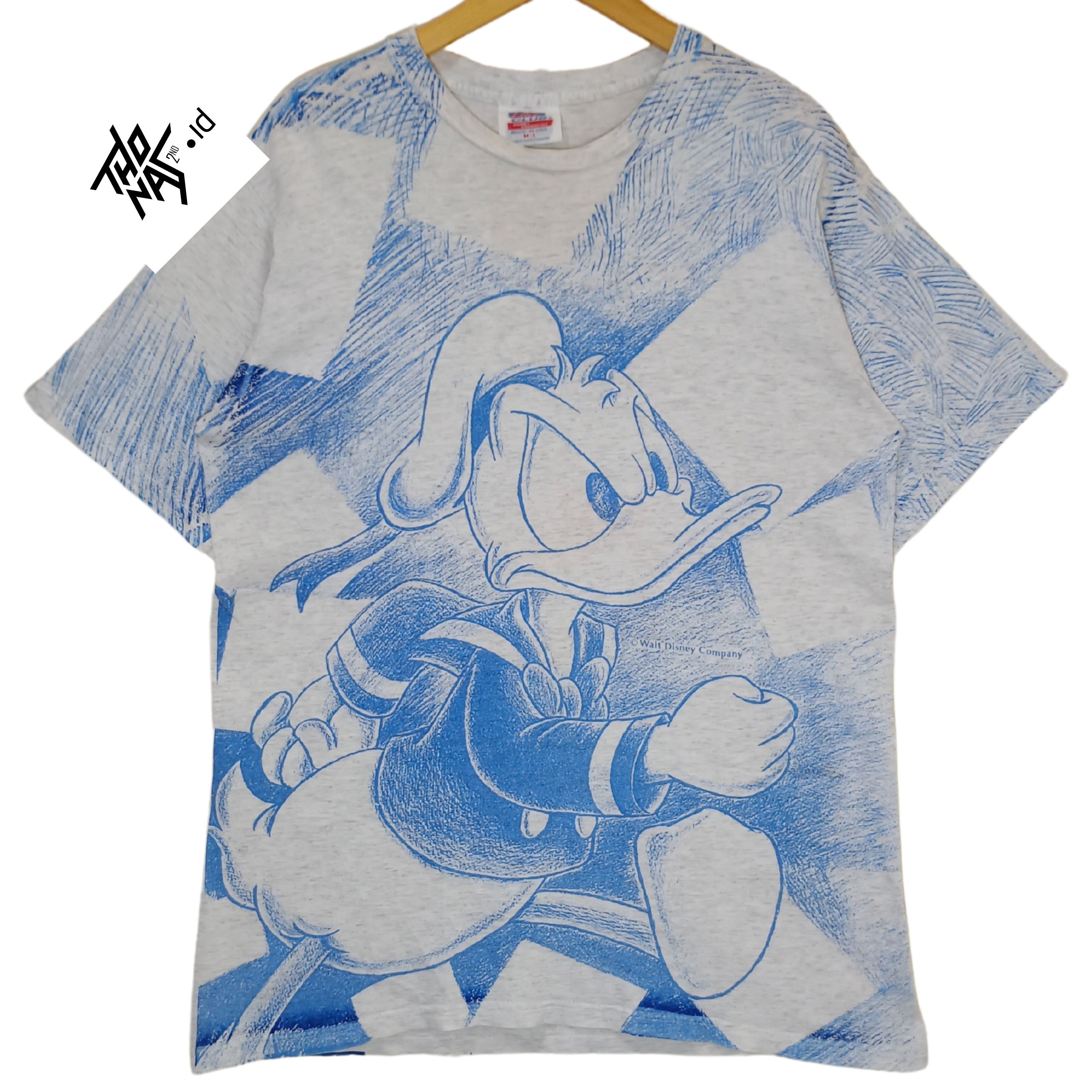 Vintage Vintage Donald Duck AOP DIA Club Made in USA Disney | Grailed