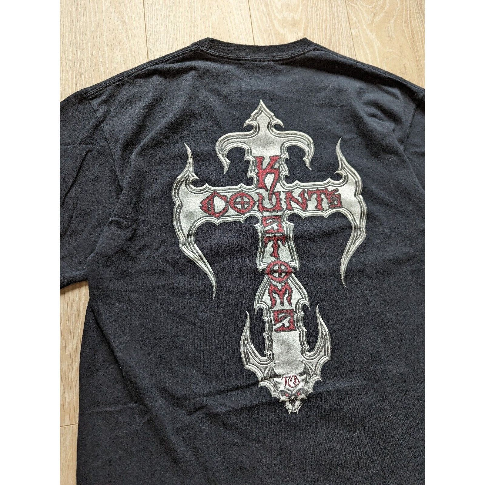 Vintage Port and Company Kounts Customs Las Vegas Goth Black Tee | Grailed