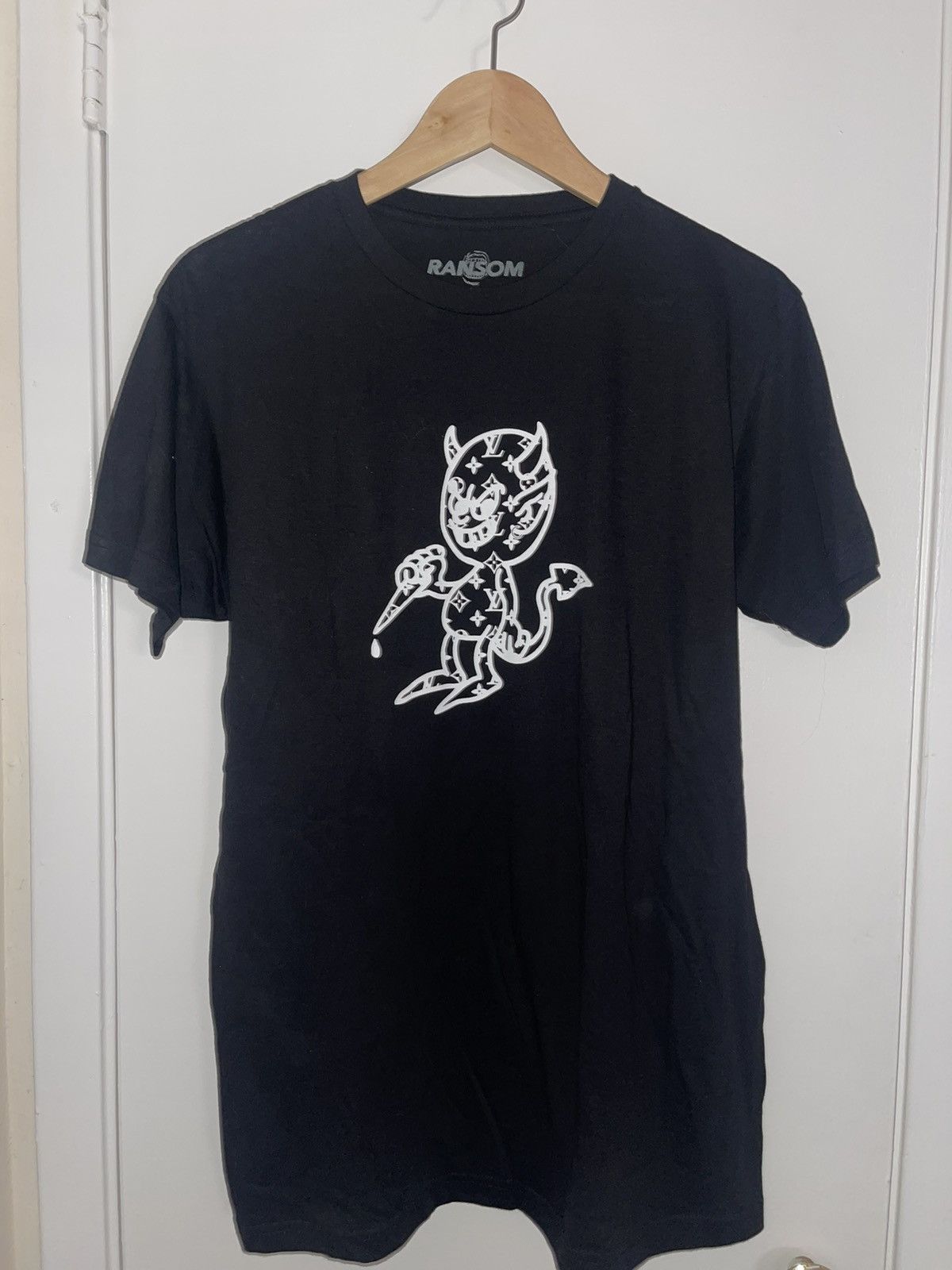 Hype Ransom LV Monogram Devil Streetwear Underground | Grailed