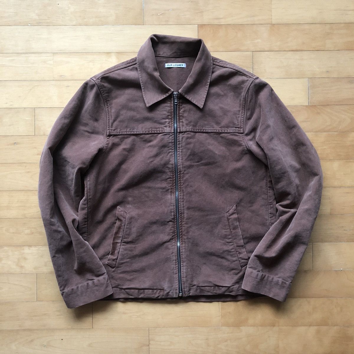 Our Legacy Our legacy vintage bleach moleskin jacket 48 | Grailed
