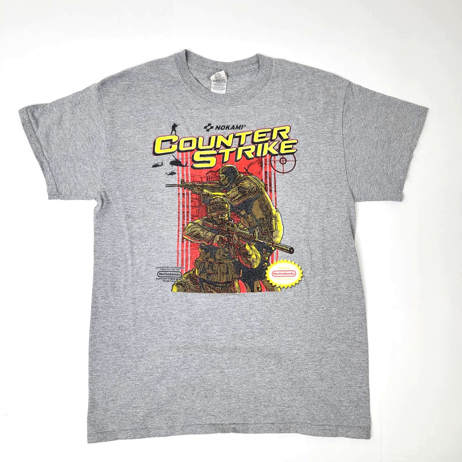 Designer Vintage Y2K Counter Strike CS: GO Tee Shirt - M | Grailed