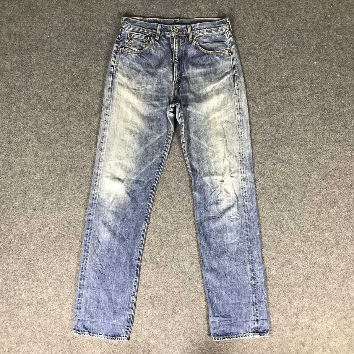Vintage Vintage levis jeans lot 502 rusty denim | Grailed