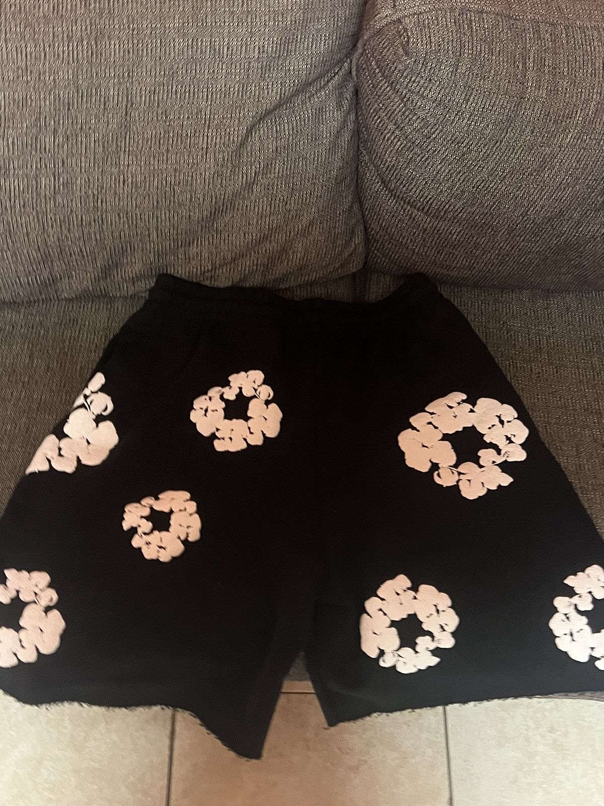 Denim Tears Cotton Wreath Shorts Grailed
