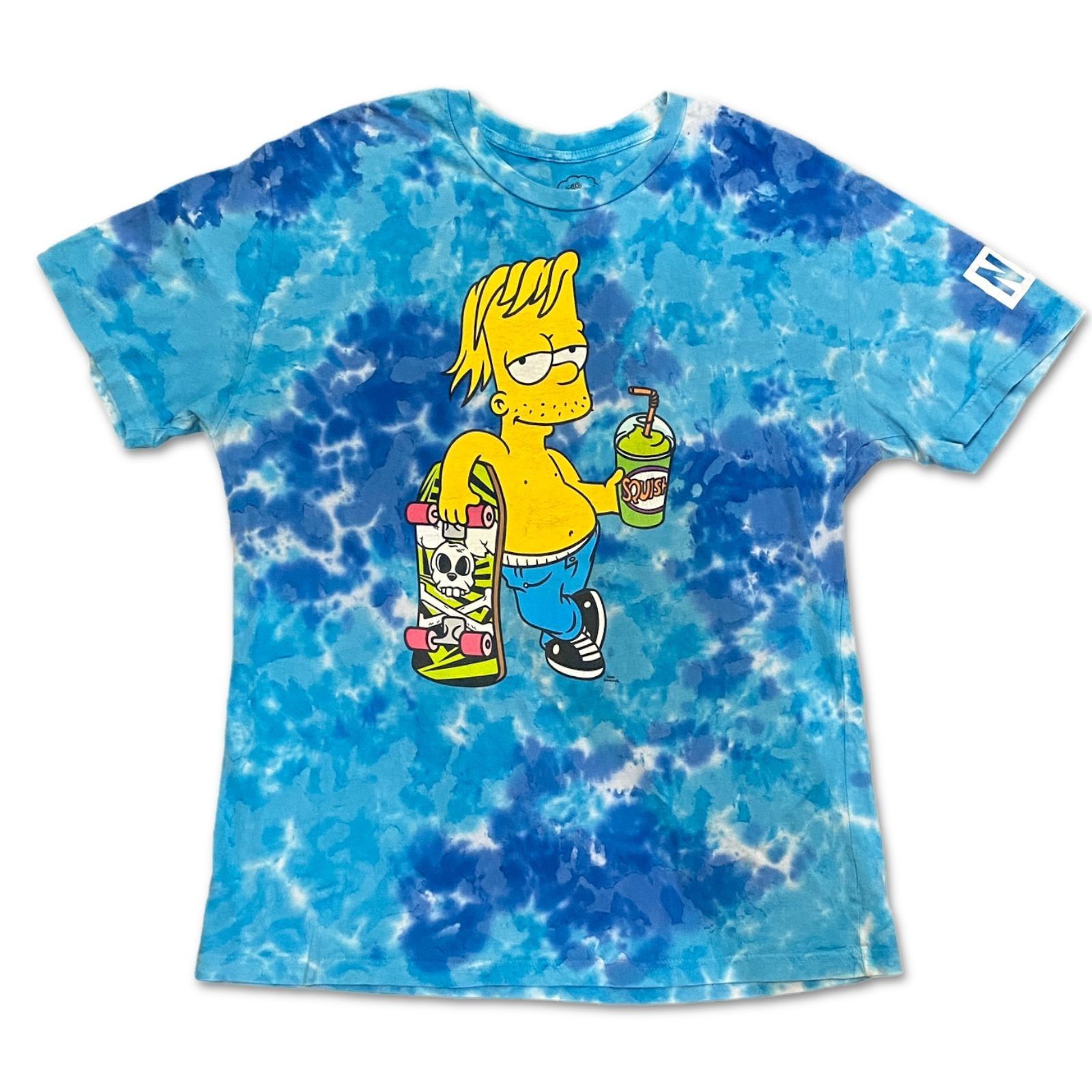 Neff × The Simpsons The Simpsons Bart Simpson Neff Tie Dye Skater ...