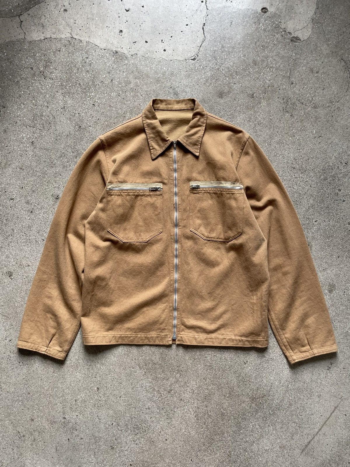 Vintage 80s Italian Work Jacket | Grailed