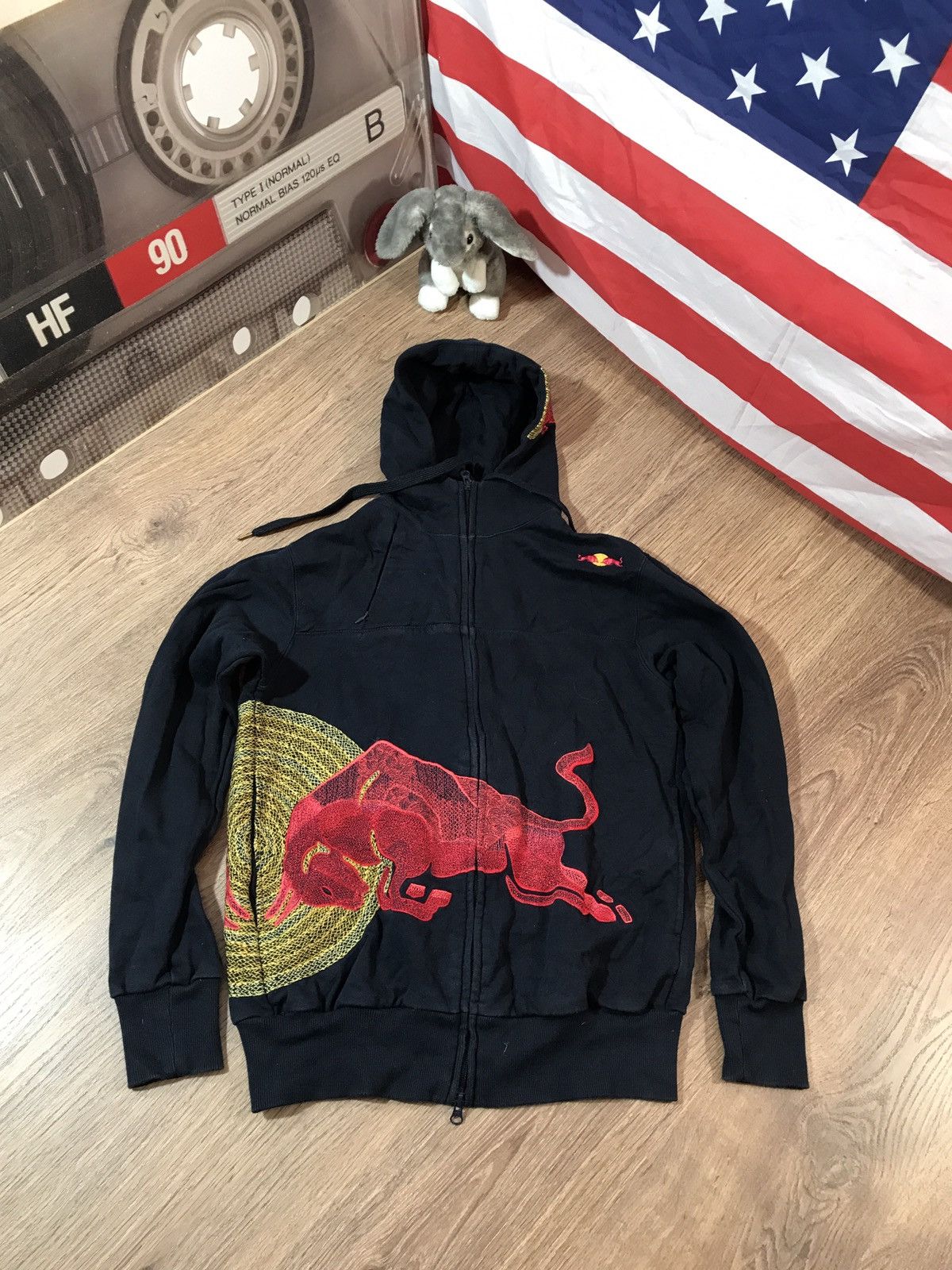 Red Bull × Vintage Vintage Red Bull Racing Zip Hoodie | Grailed