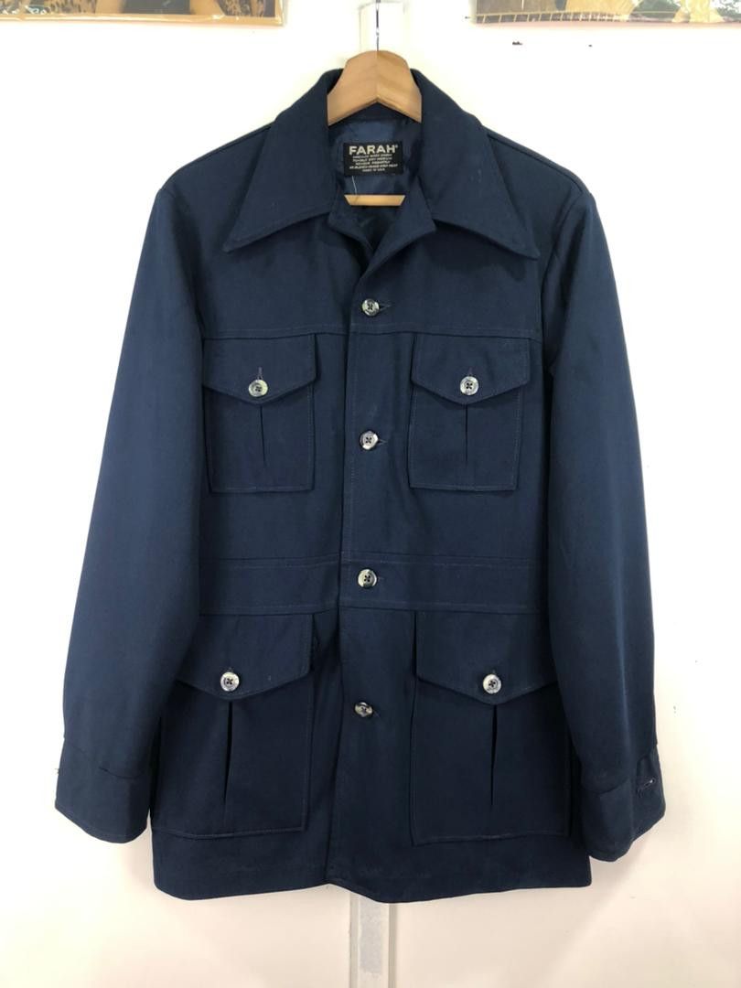 Vintage Rare🔥Vintage 80s Farah Sta-Press Jacket | Grailed