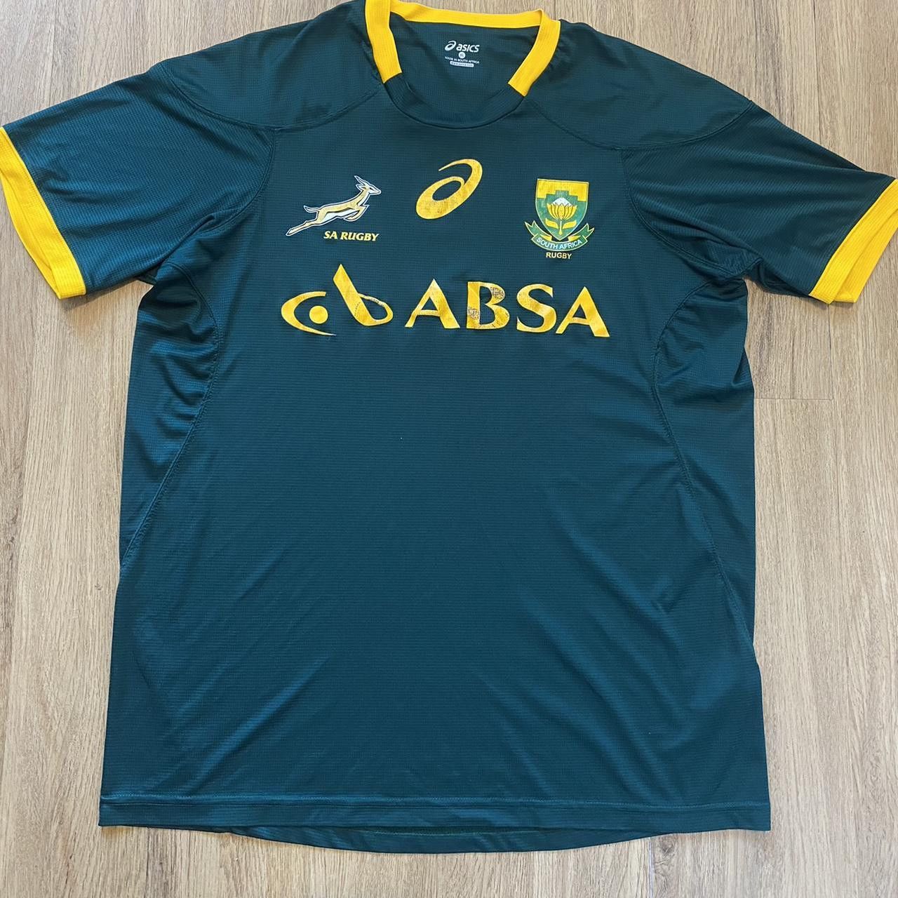 Asics South Africa Rugby ASICS Shirt | Grailed