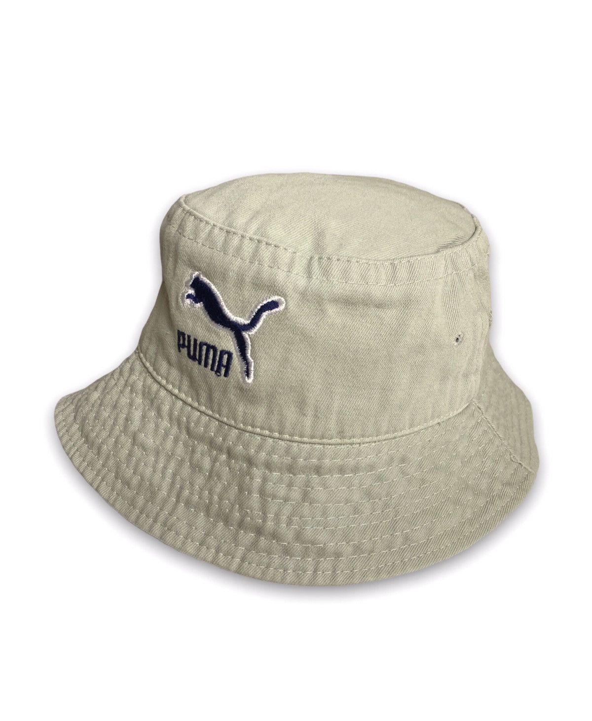Puma × Streetwear × Vintage Vintage bucket hat puma embroidered logo ...