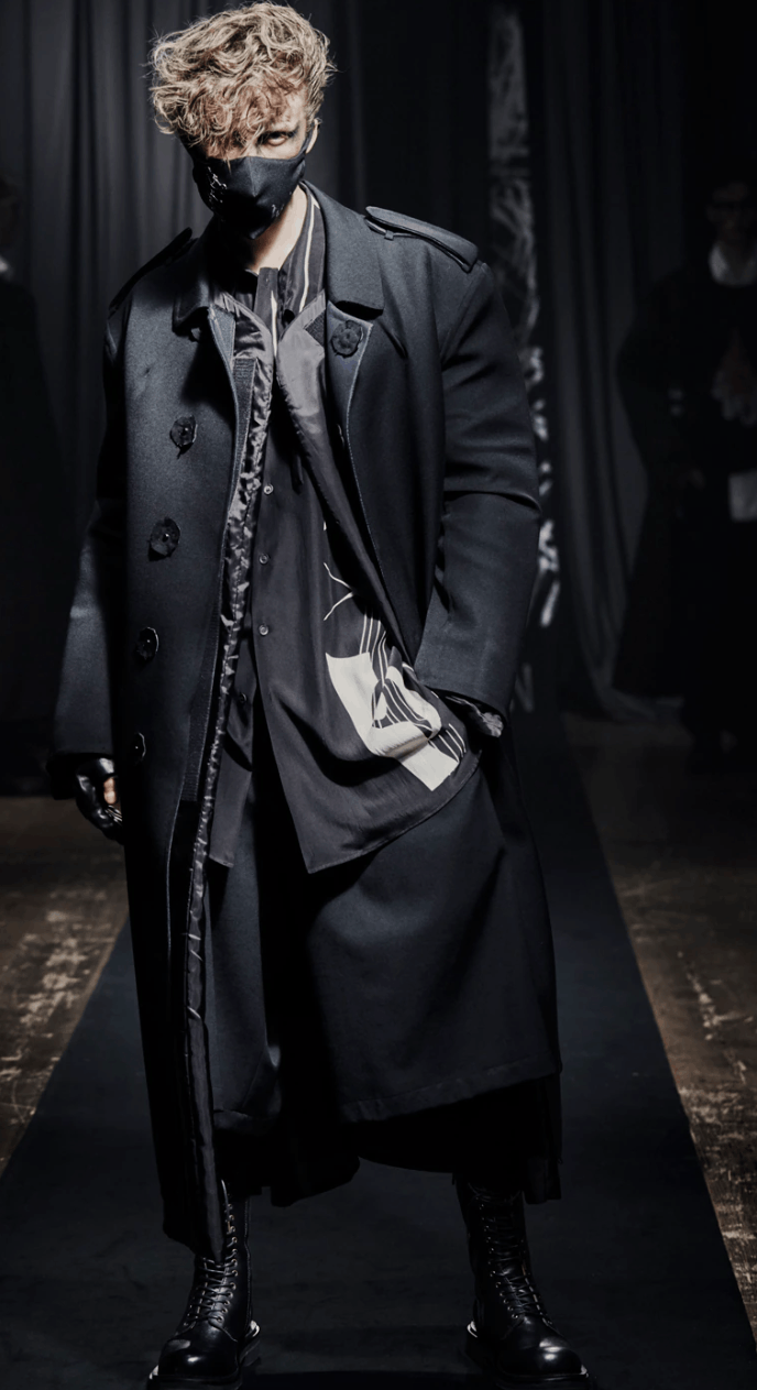 Yohji Yamamoto YYPH 21AW Look 26 Oversized Dress Coat | Grailed