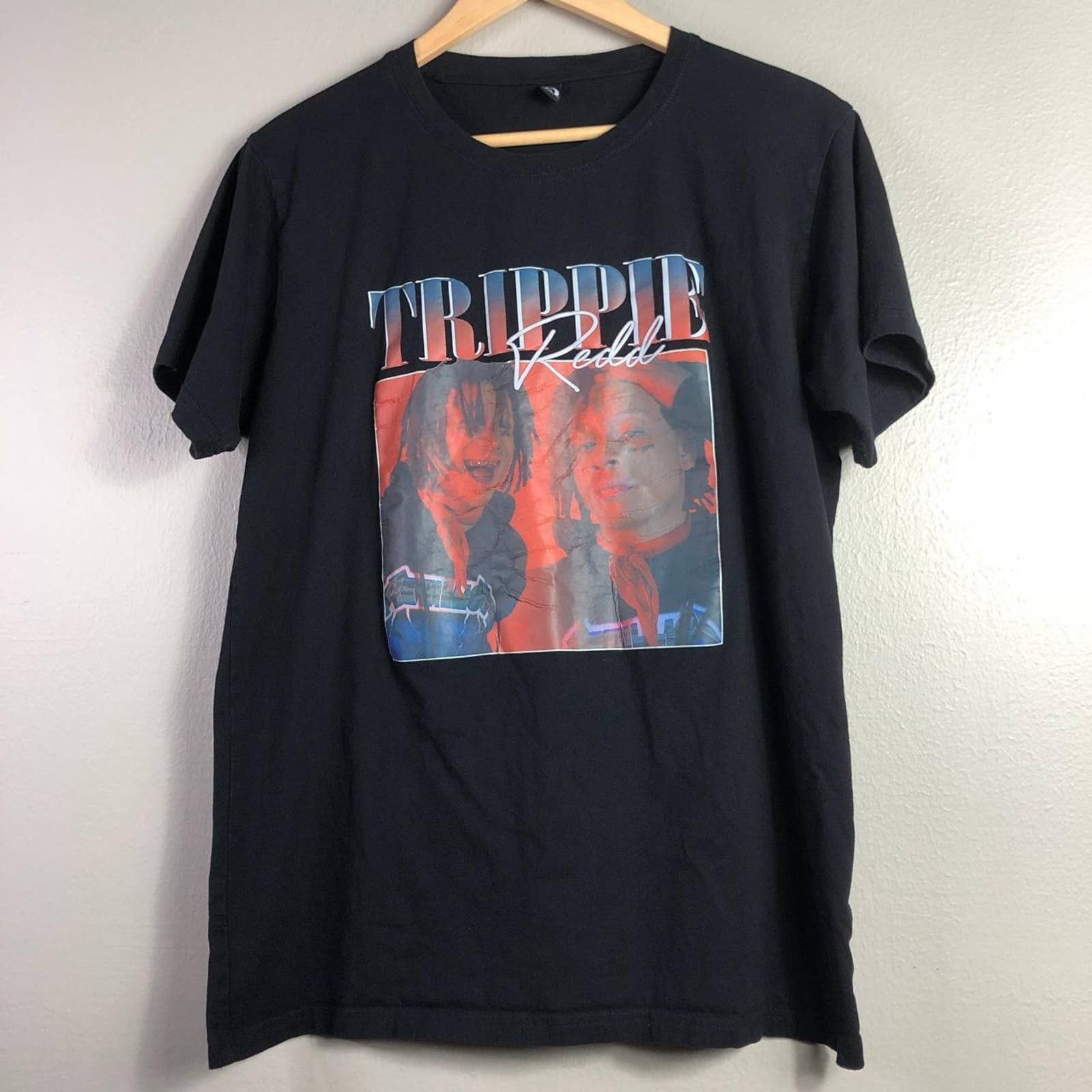 Streetwear Trippie Redd T Shirt Rap Tee Hiphop Tour Concert XL Black ...