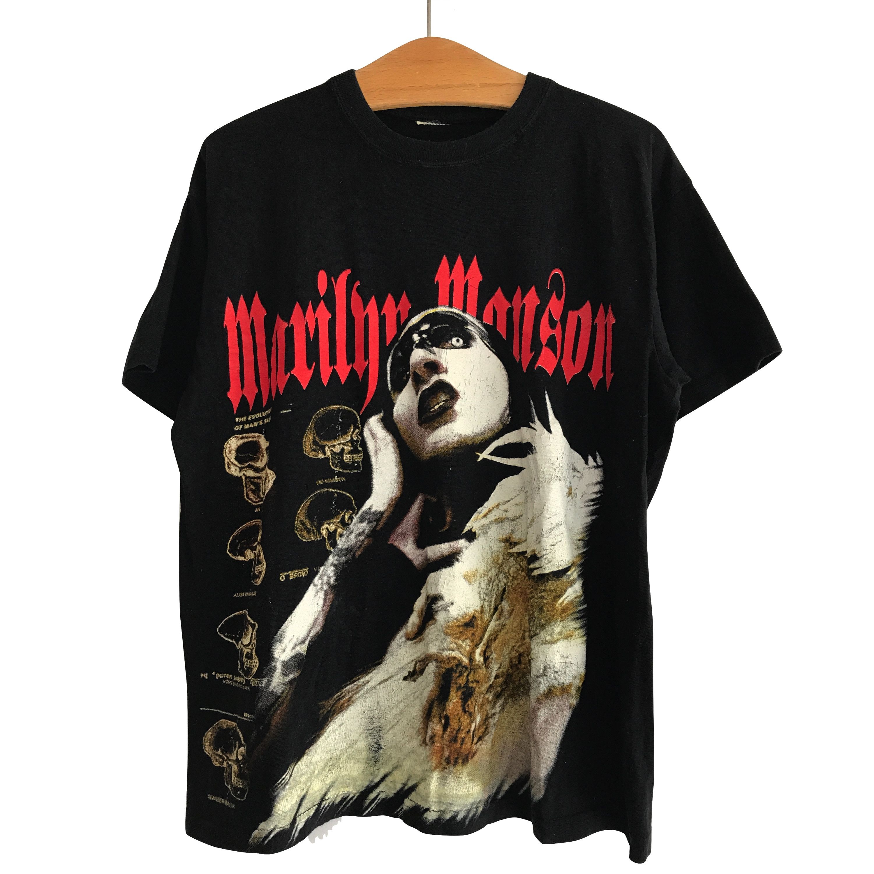Band Tees × Vintage Vintage Rare Marilyn Manson Bootleg T Shirt Grailed