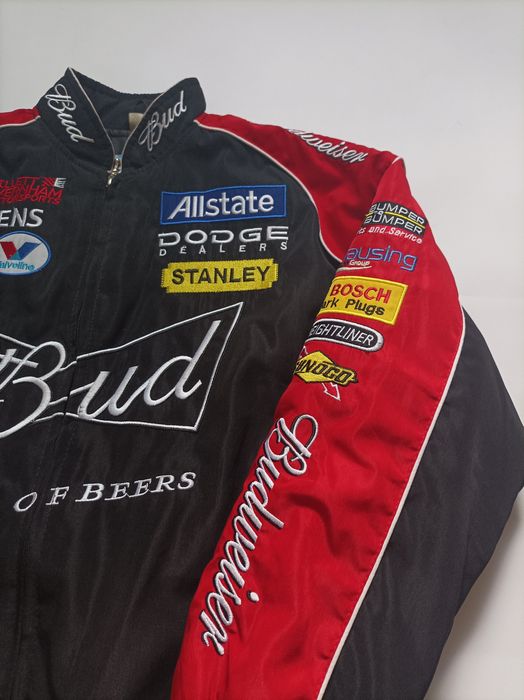Vintage Bud Dodge Racing Jacket Vintage Nascar F1 | Grailed