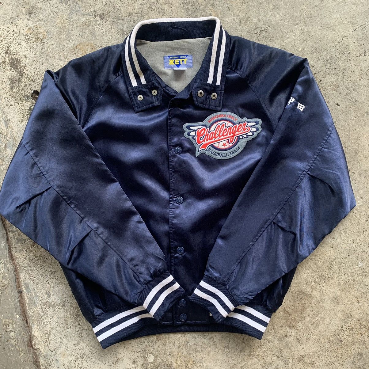 Vintage Challenger Baseball Team Japan vintage light jacket | Grailed