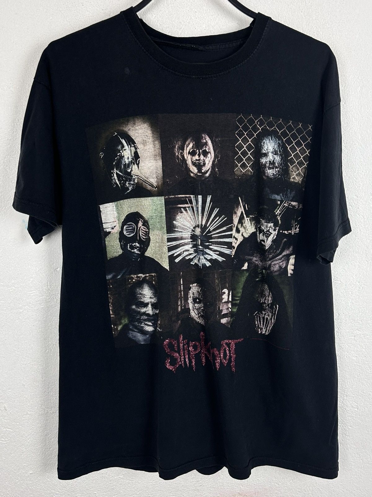 Band Tees × Slipknot × Vintage Vintage Slipknot Masks Faces T-Shirt In ...