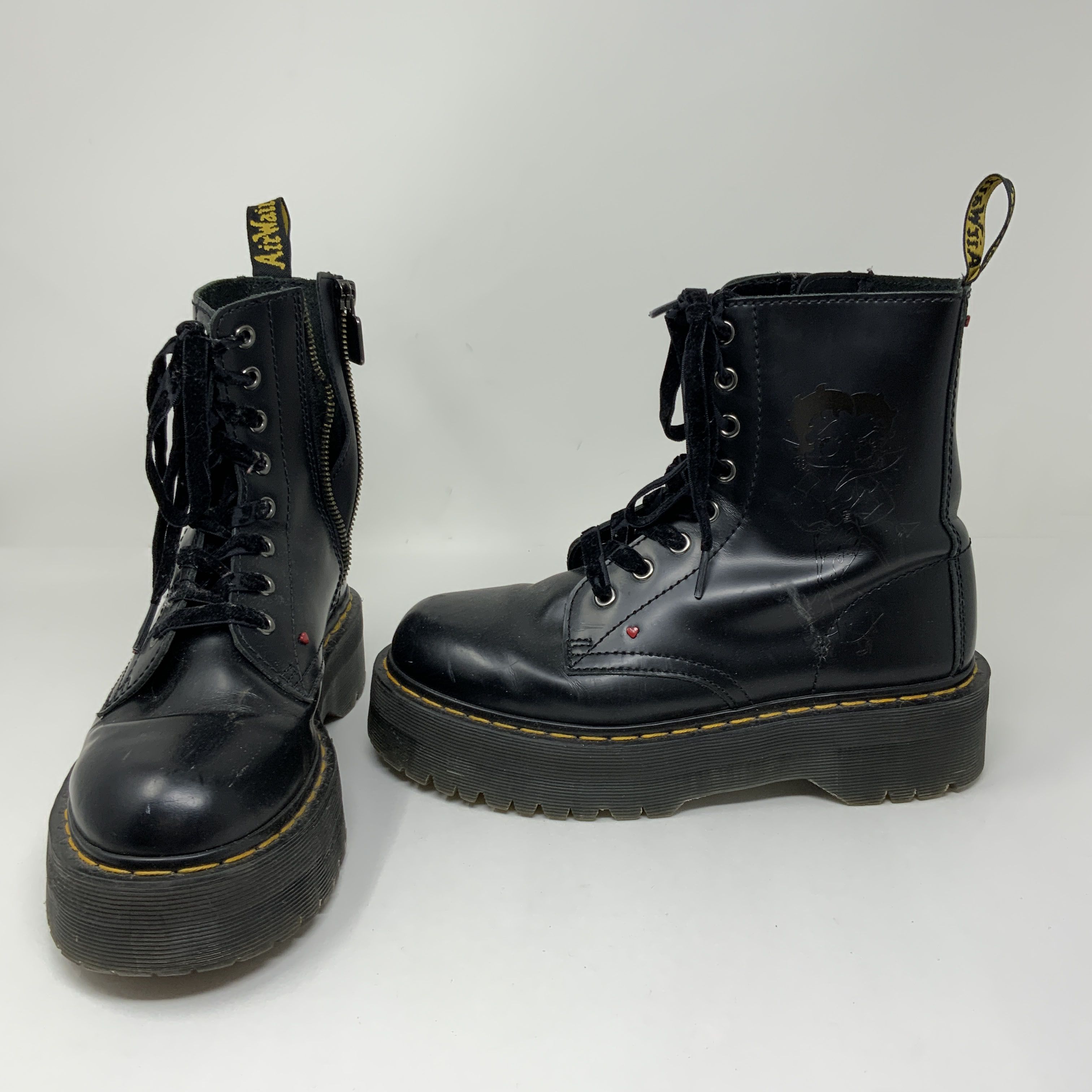 Dr Martens Dr Doc Martens Jadon Boot Betty Boop Leather Grailed