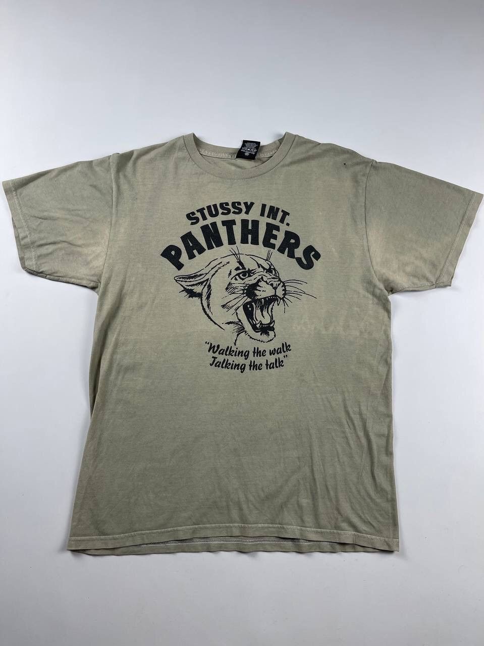 Vintage Vintage Stussy Panthers T-shift 90s Y2K streetwear | Grailed