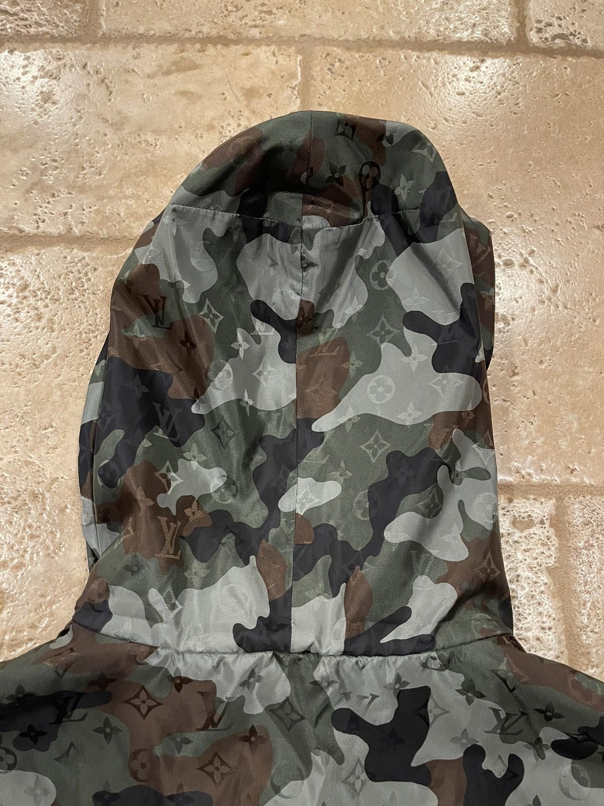 Louis Vuitton Louis Vuitton x Virgil Abloh Camo Monogram LV Windbreaker ...