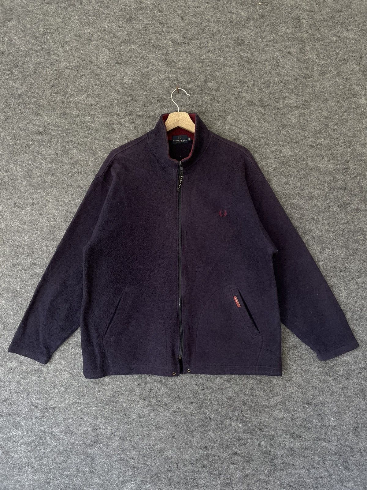 Fred Perry VINTAGE FRED PERRY FLEECE JACKET | Grailed