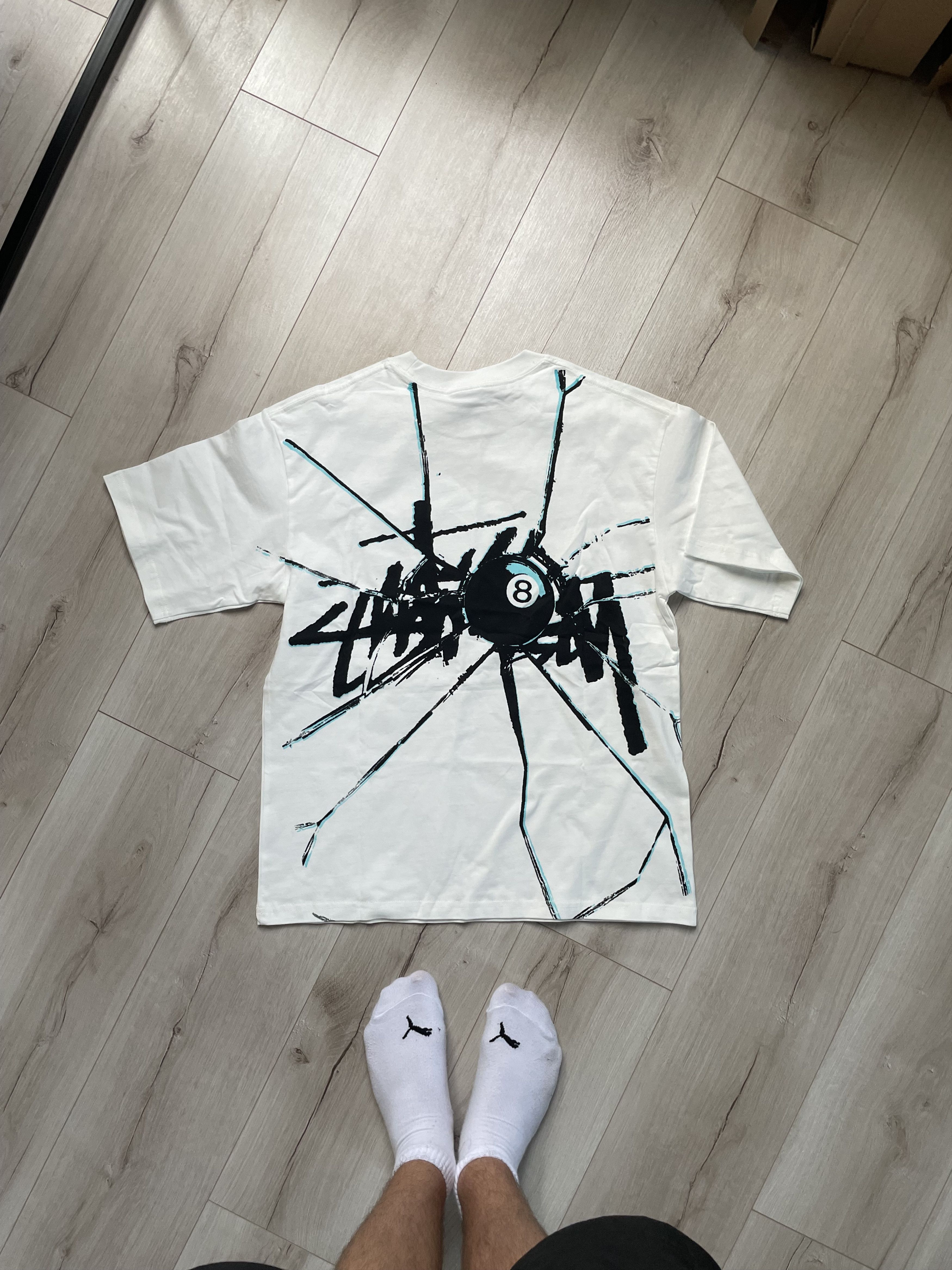 Stussy Stussy Stussy Shattered 8 Ball Tee | Grailed
