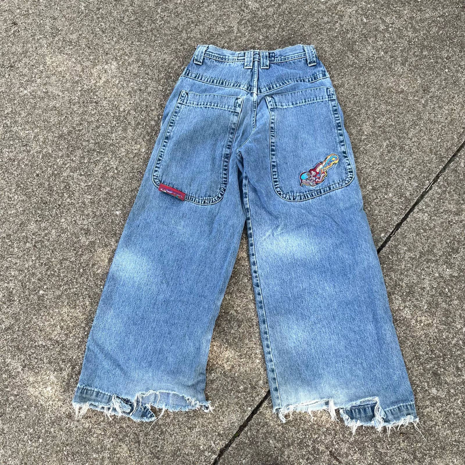 JNCO Vintage 90s Jnco Wizards Baggy Skater Jeans | Grailed