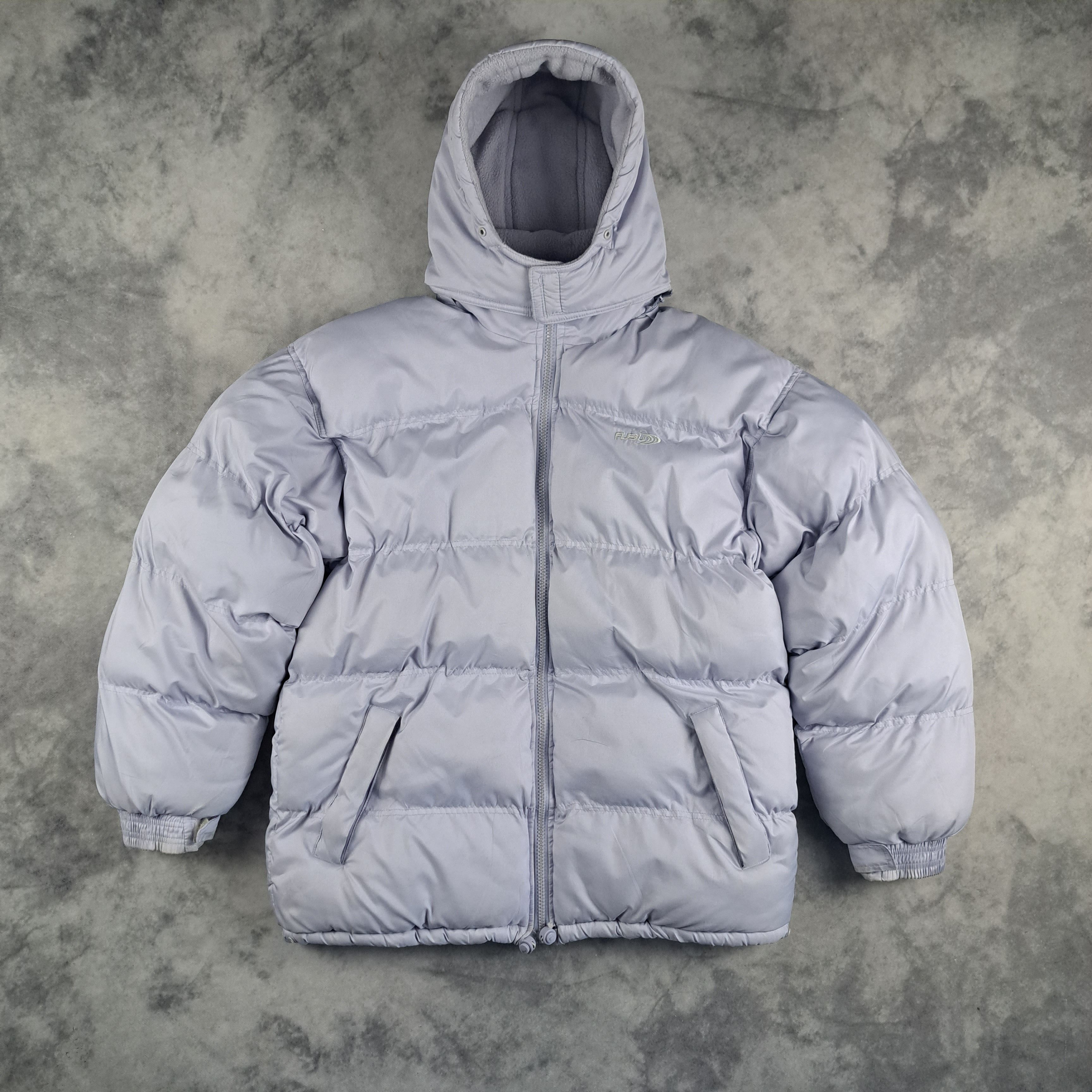 Vintage 💜 Rare Fubu Reversible Puffer Winter Fleece Jacket | Grailed