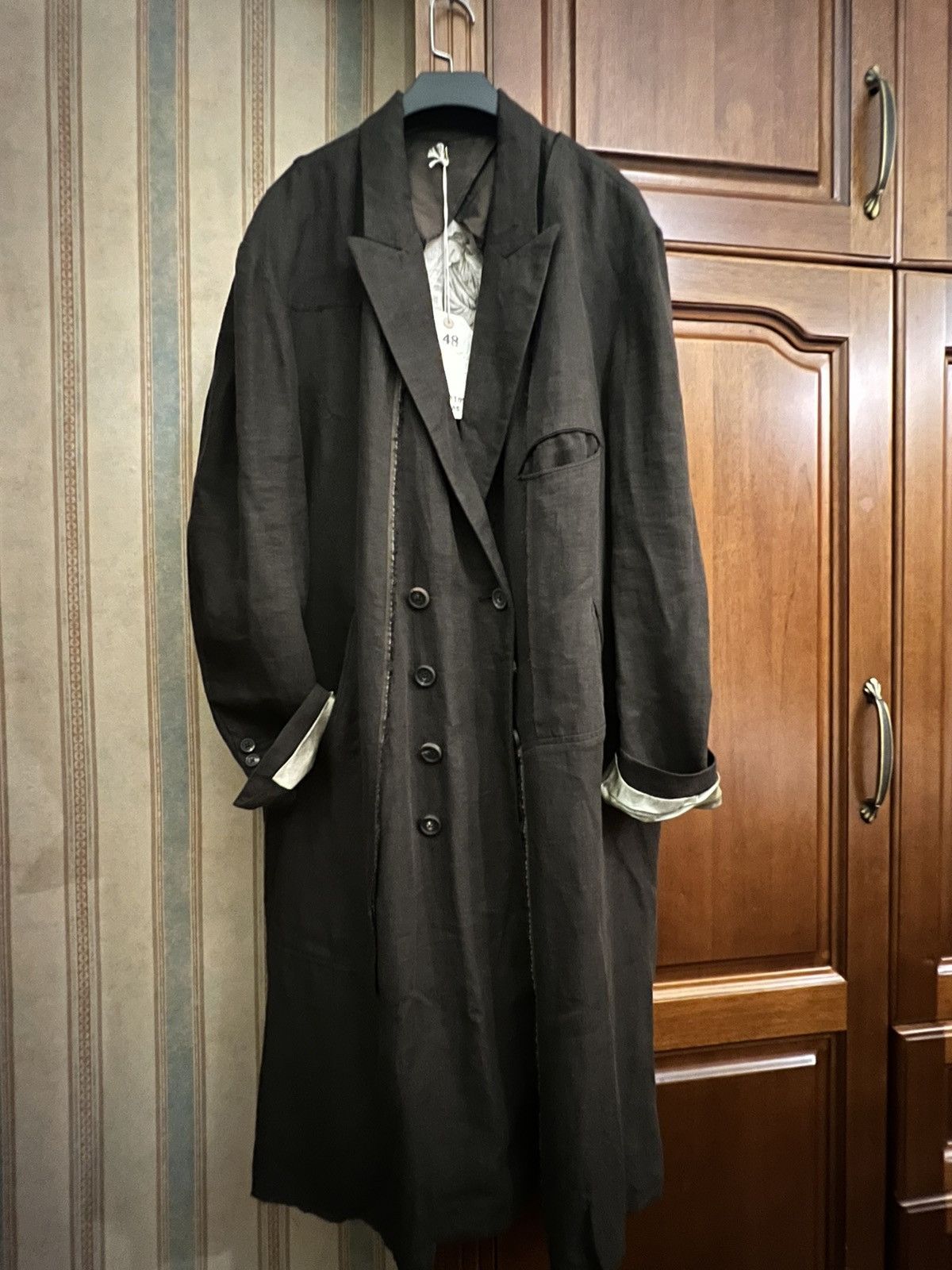 Ziggy Chen Ziggy Chen 23ss Linen Coat | Grailed