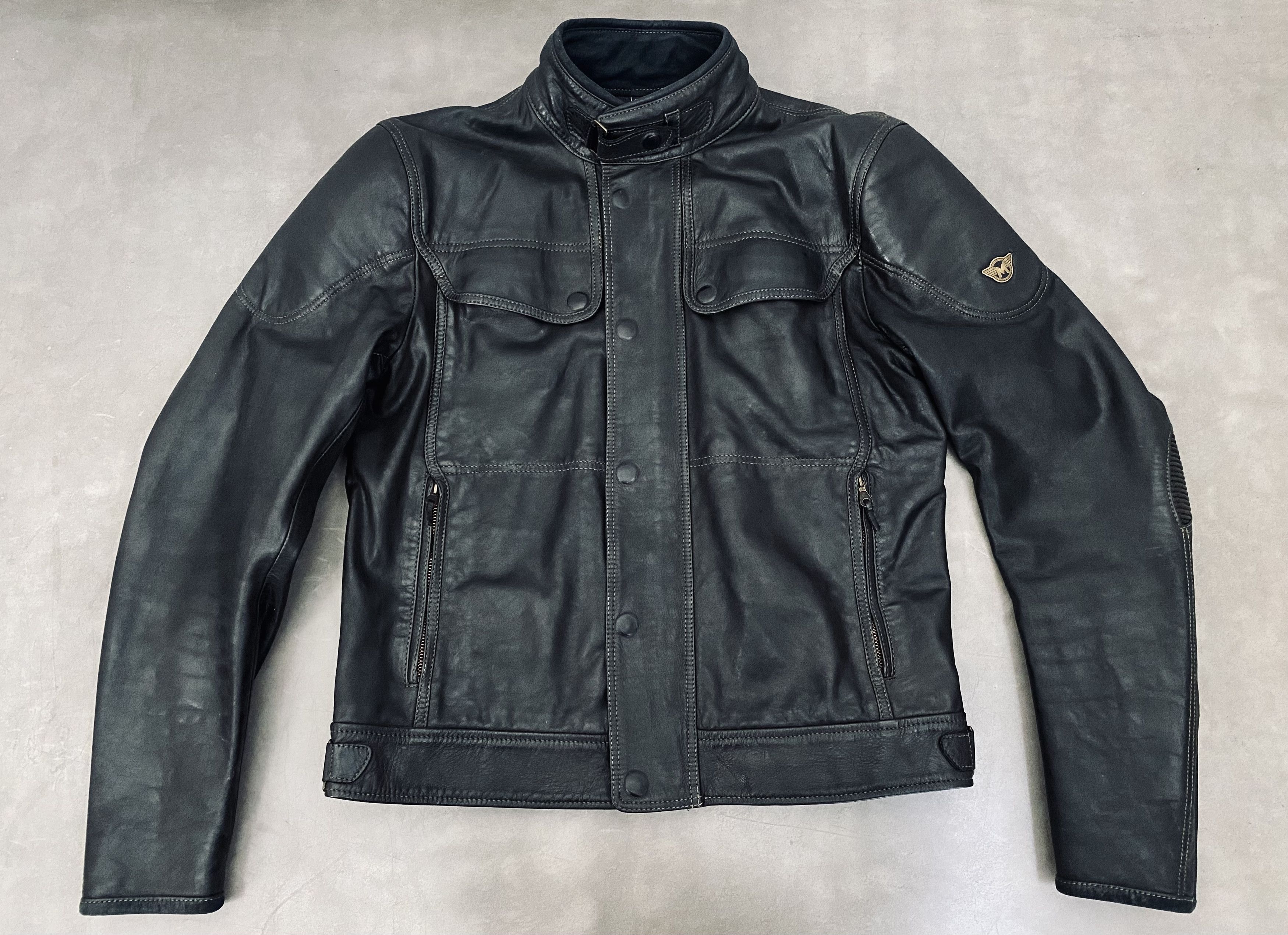 Matchless Matchless PM KENSINGTON BLOUSON Leather motorcycle jacket ...