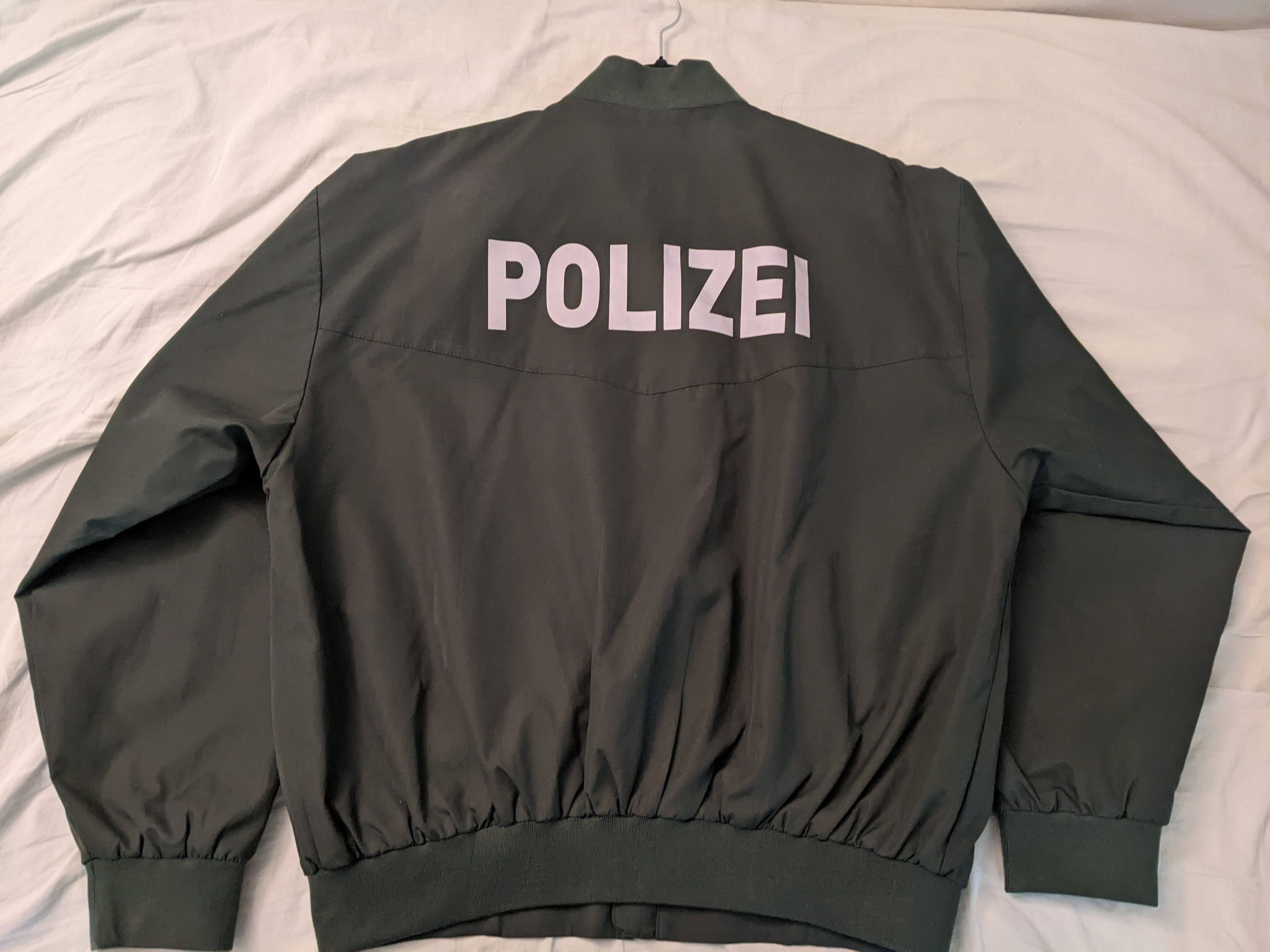Vintage German Police Polizei Bomber Jacket | Grailed
