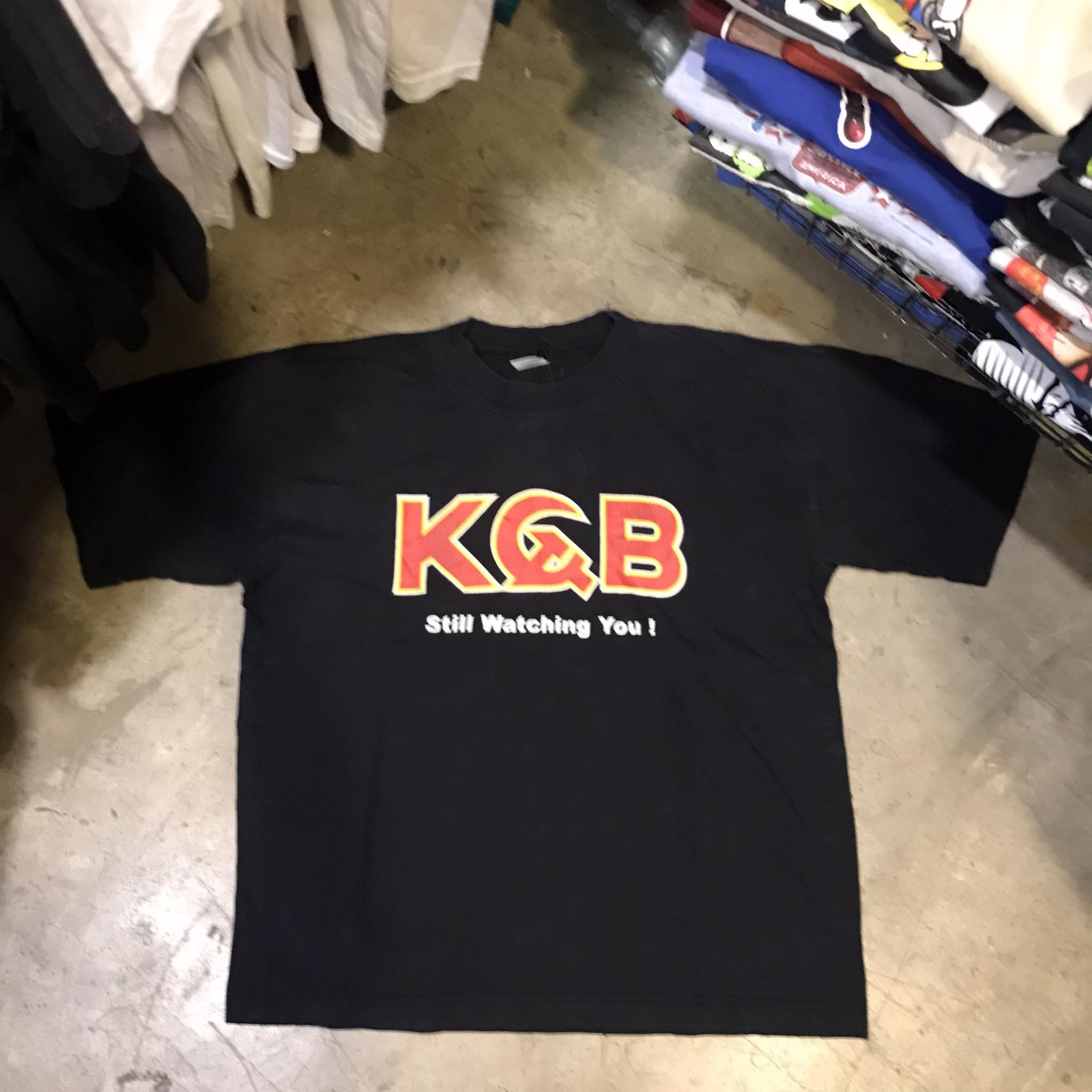 Art × Vintage KGB Still Watching You ! Parody Tee 90s | Grailed