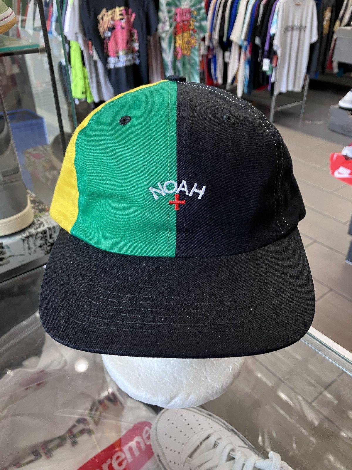 Noah Noah Core Logo Multi Color Baseball Hat Cap | Grailed