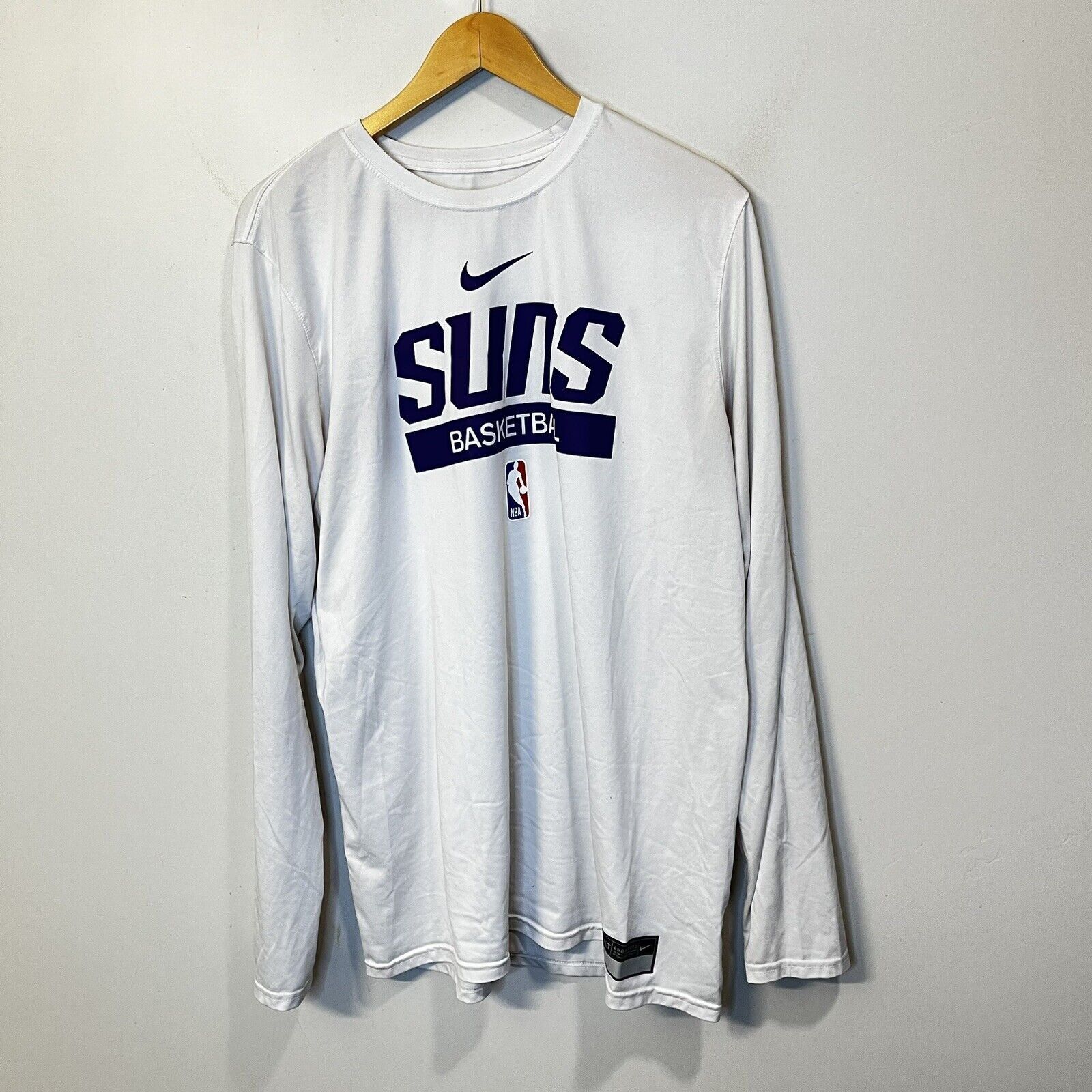 NBA × Nike Nike NBA Authentics Player Issued Pullover Shooting Shirt ...