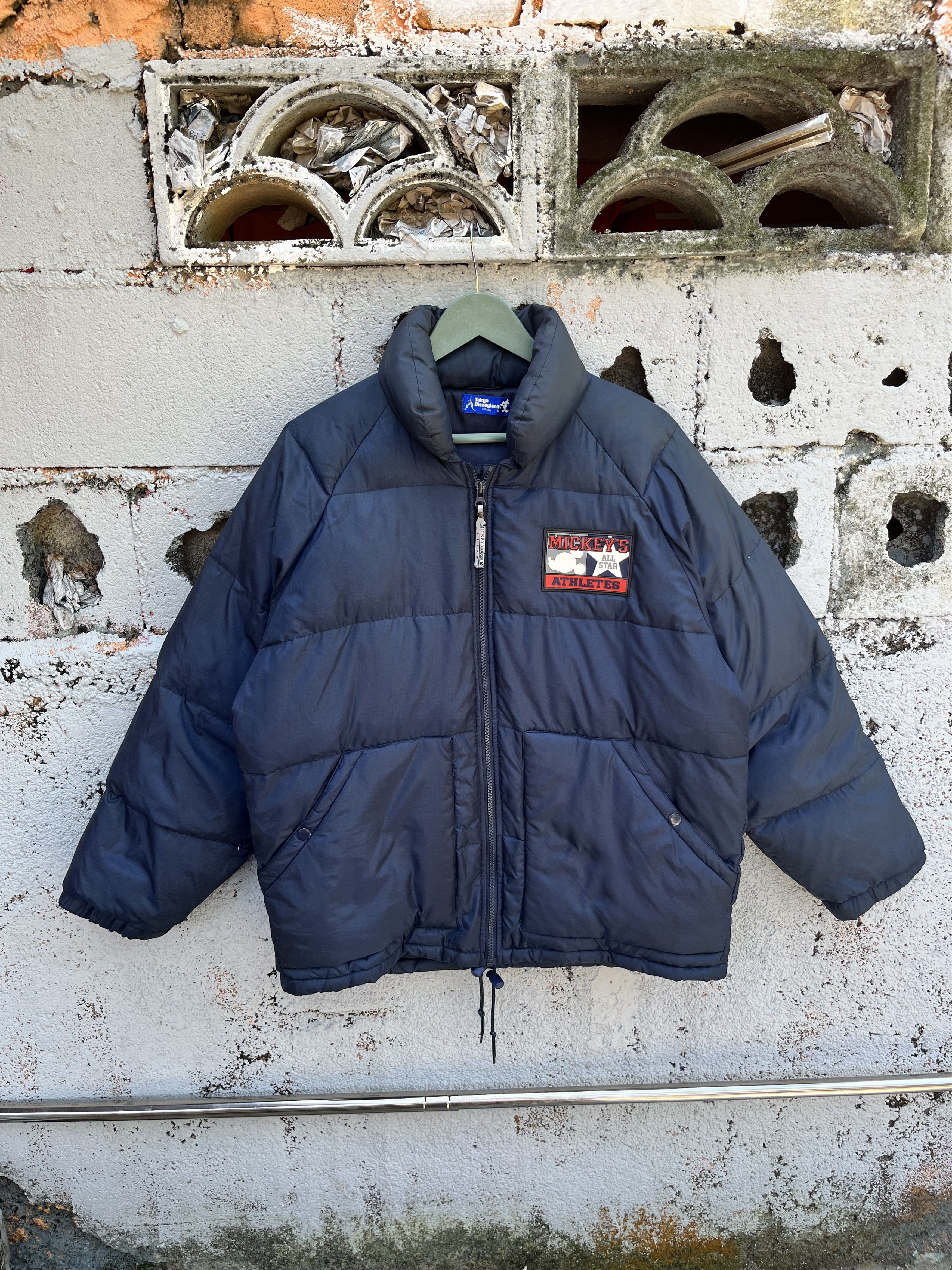 Mickey Mouse Vintage Mickey Mouse All Star Athletes Puffer Jacket | Grailed