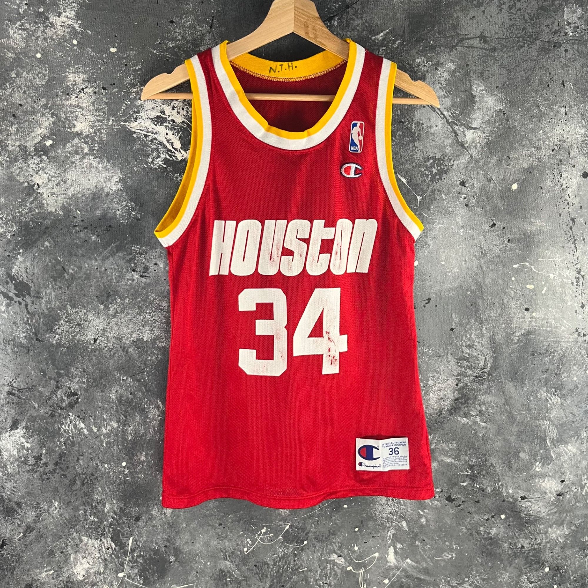 Champion × NBA × Vintage Vintage 90’s Hakeem Olajuwon jersey | Grailed