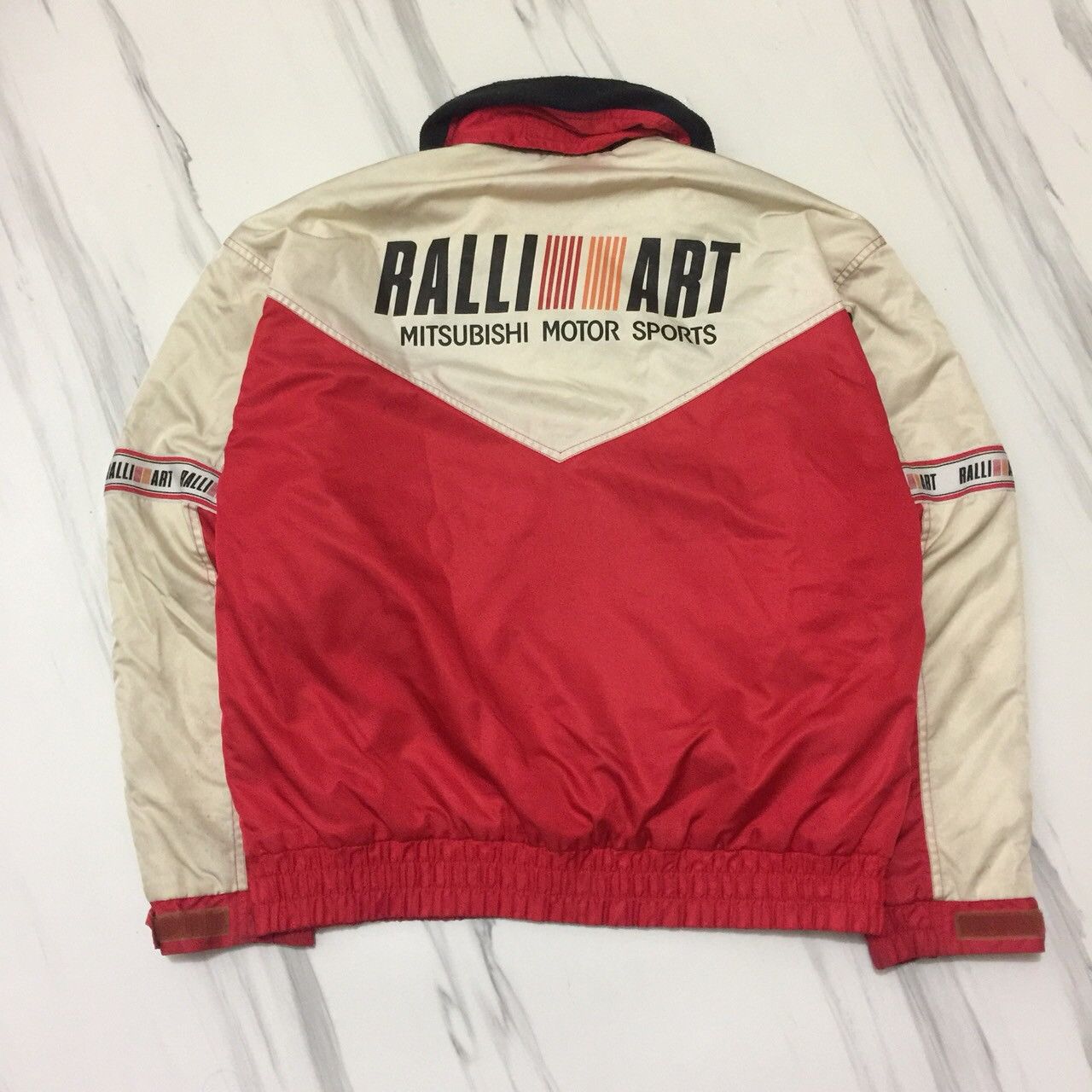 Vintage ralliart mitsubishi motors racing bomber jacket | Grailed