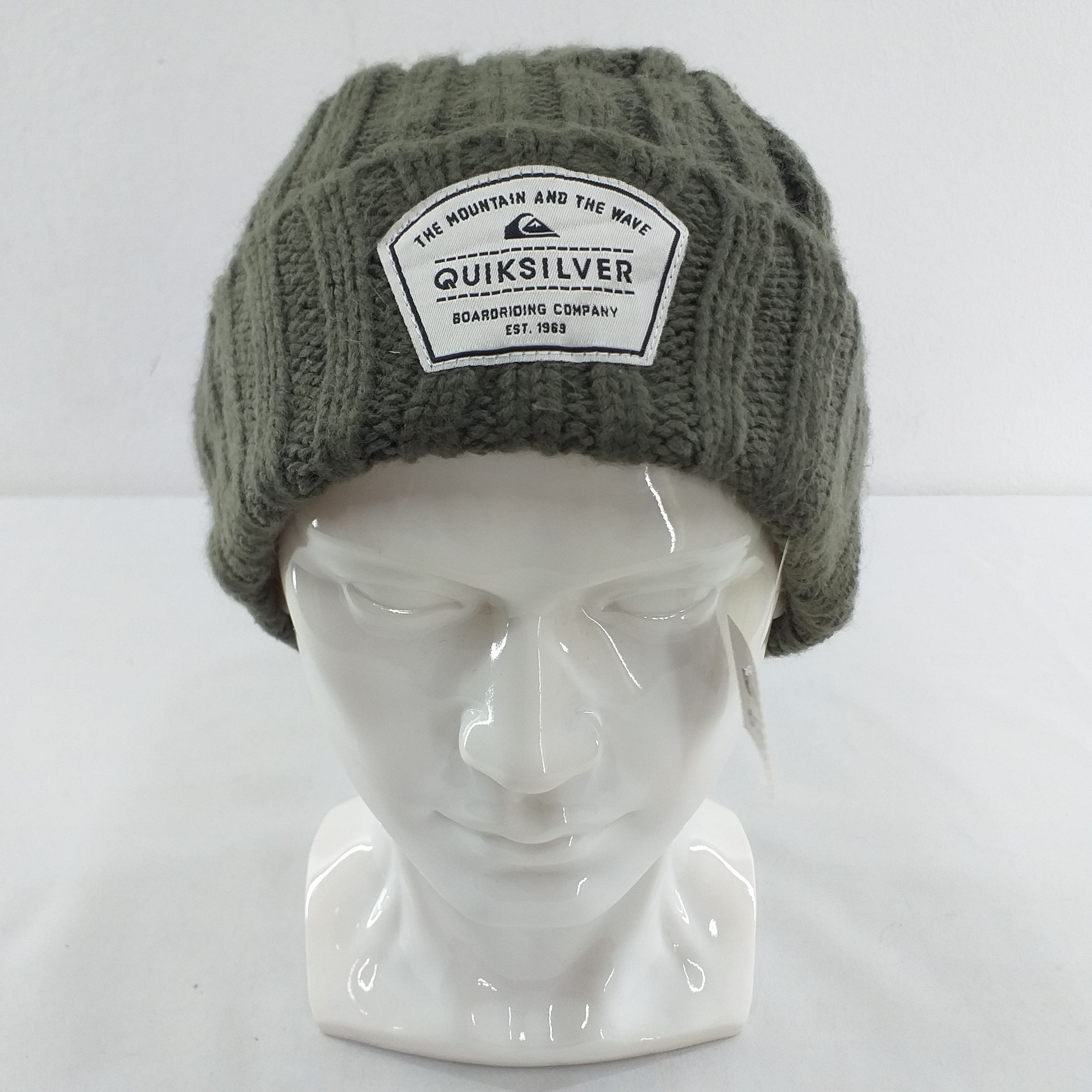 Quicksilver × Surf Style × Vintage Quiksilver Plain Snow Cap Hat Beanie ...