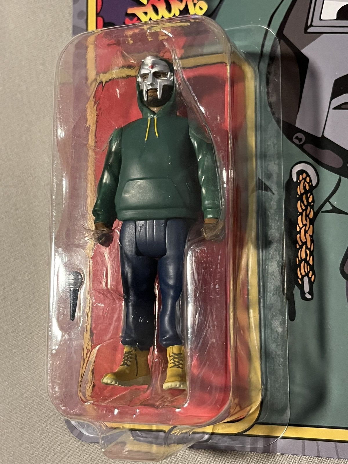 Hype Super 7 MF Doom Operation Doomsday Re Action Figure New DS | Grailed
