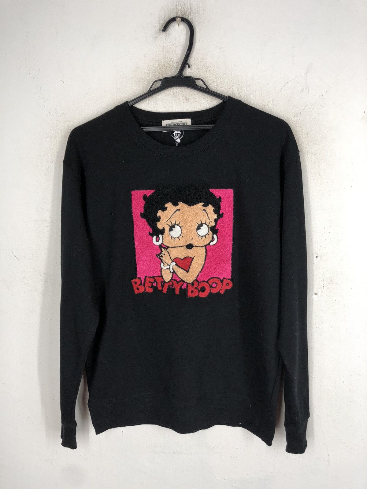 Cartoon Network × Movie Betty boop embroidery sweatshirt | Grailed