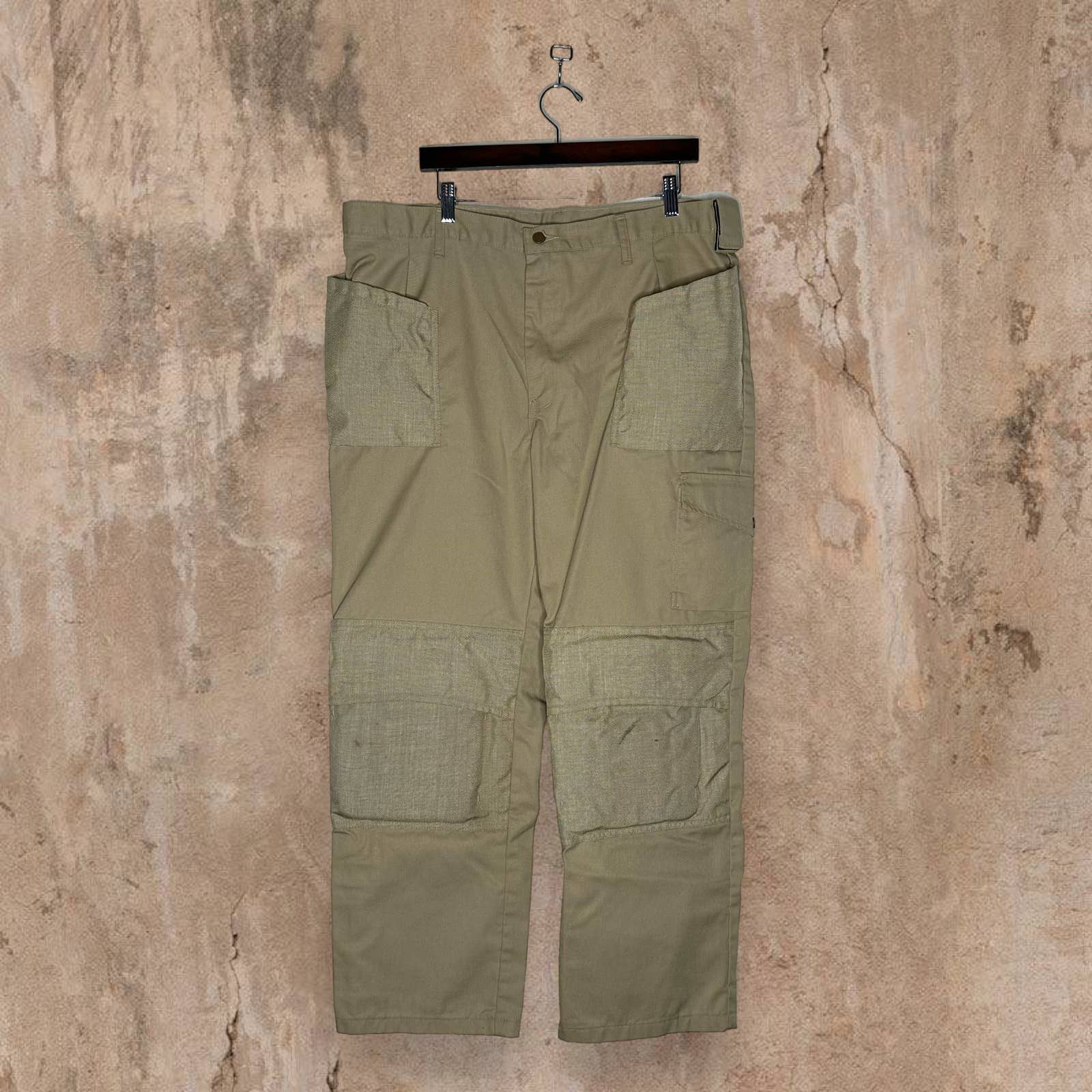 Vintage Vintage Tactical Cargo Pants Light Tan Pads Skillers 90s | Grailed