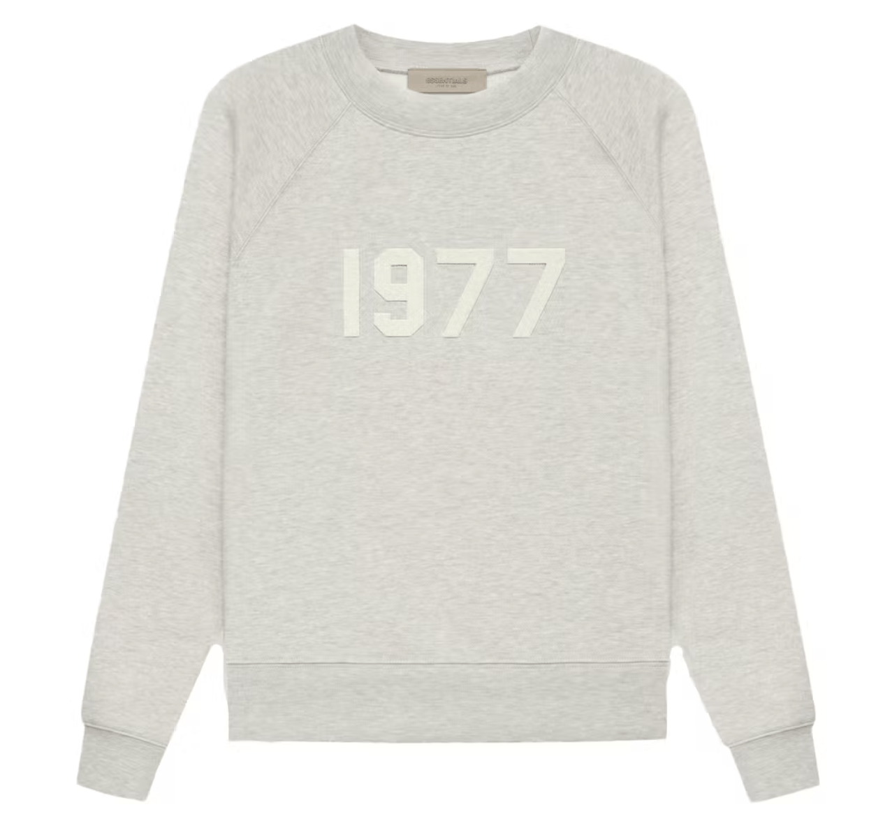 Fear of God 🔥Fear of God Essentials Crewneck Light Oatmeal 1977 Sz (XL ...